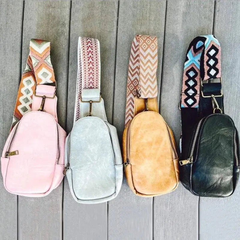 Solid Color Sling Bags - Krazy Bling